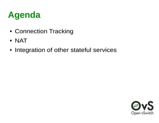 Open vSwitch - Stateful Connection Tracking & Stateful NAT | PDF