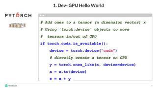 I want a GPU - Regev Golan | PPT