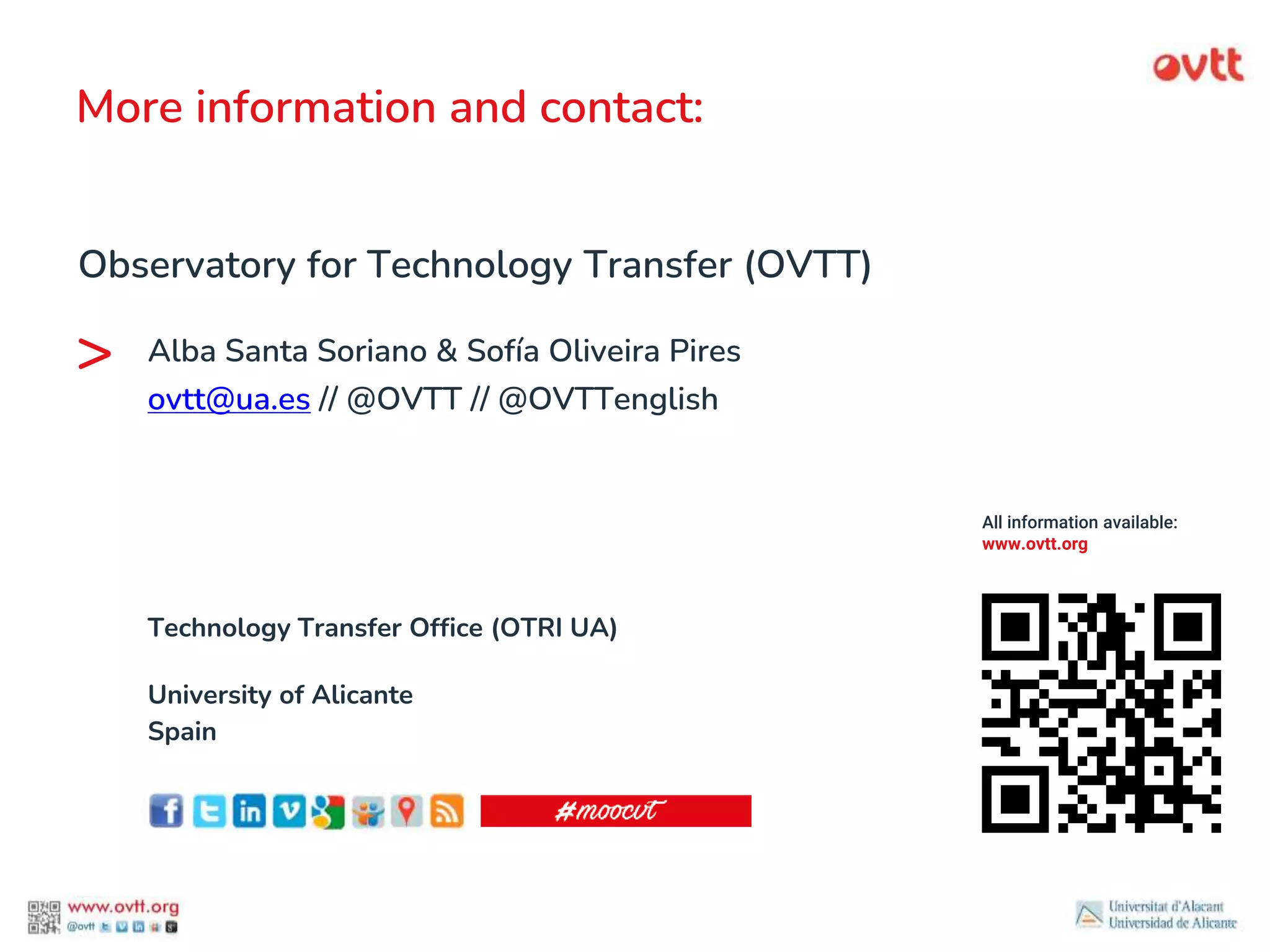 OVTT: Technology intelligence network | PPT