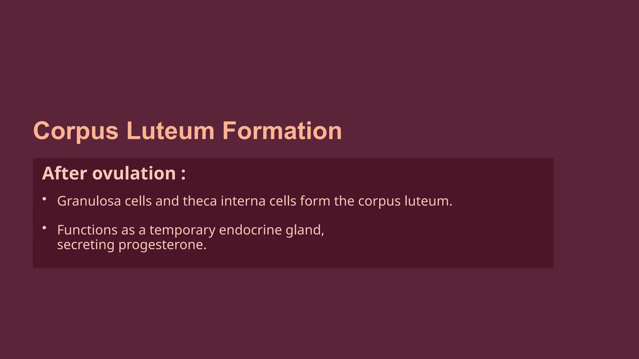 Ovulation Pptx Ppt