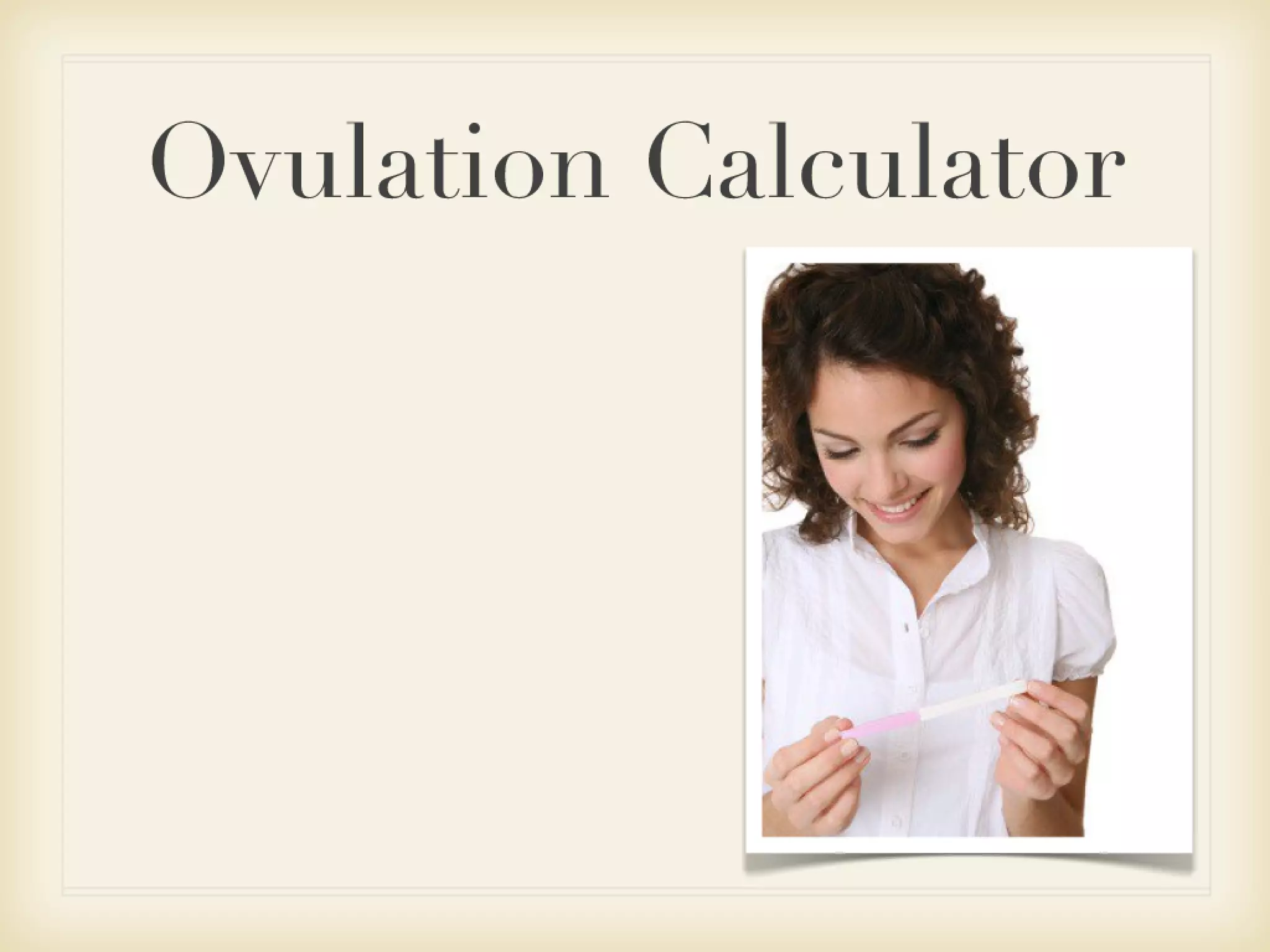Ovulation Calculator | PDF | Infertility | Reproductive Health