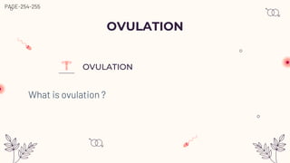 ovulation, fertilization and implantation.pptx | Pregnancy | Reproductive Health