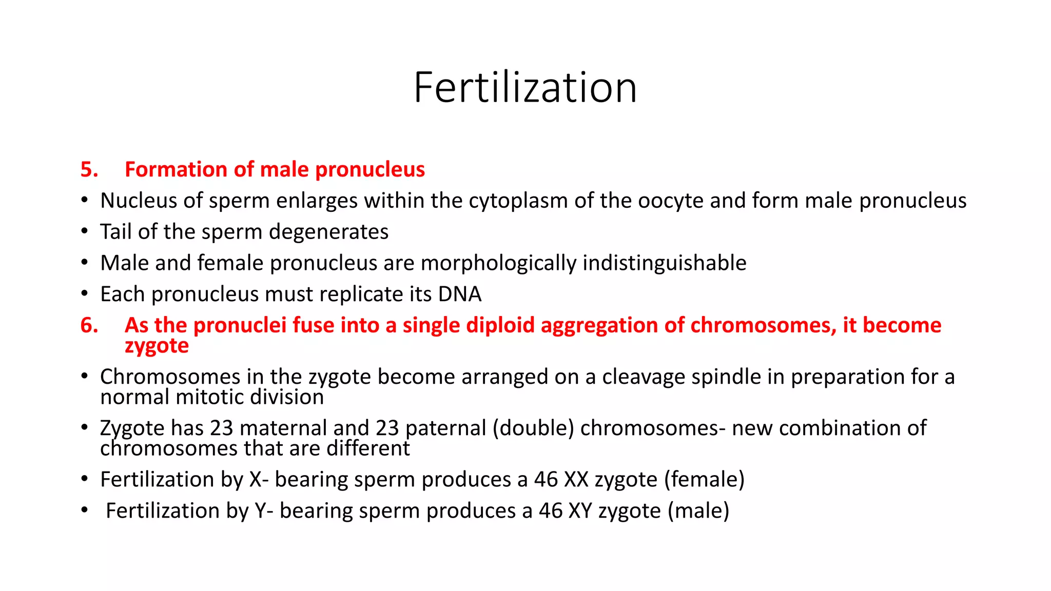 Ovulation, fertilization, implantation (1 st week | PPTX