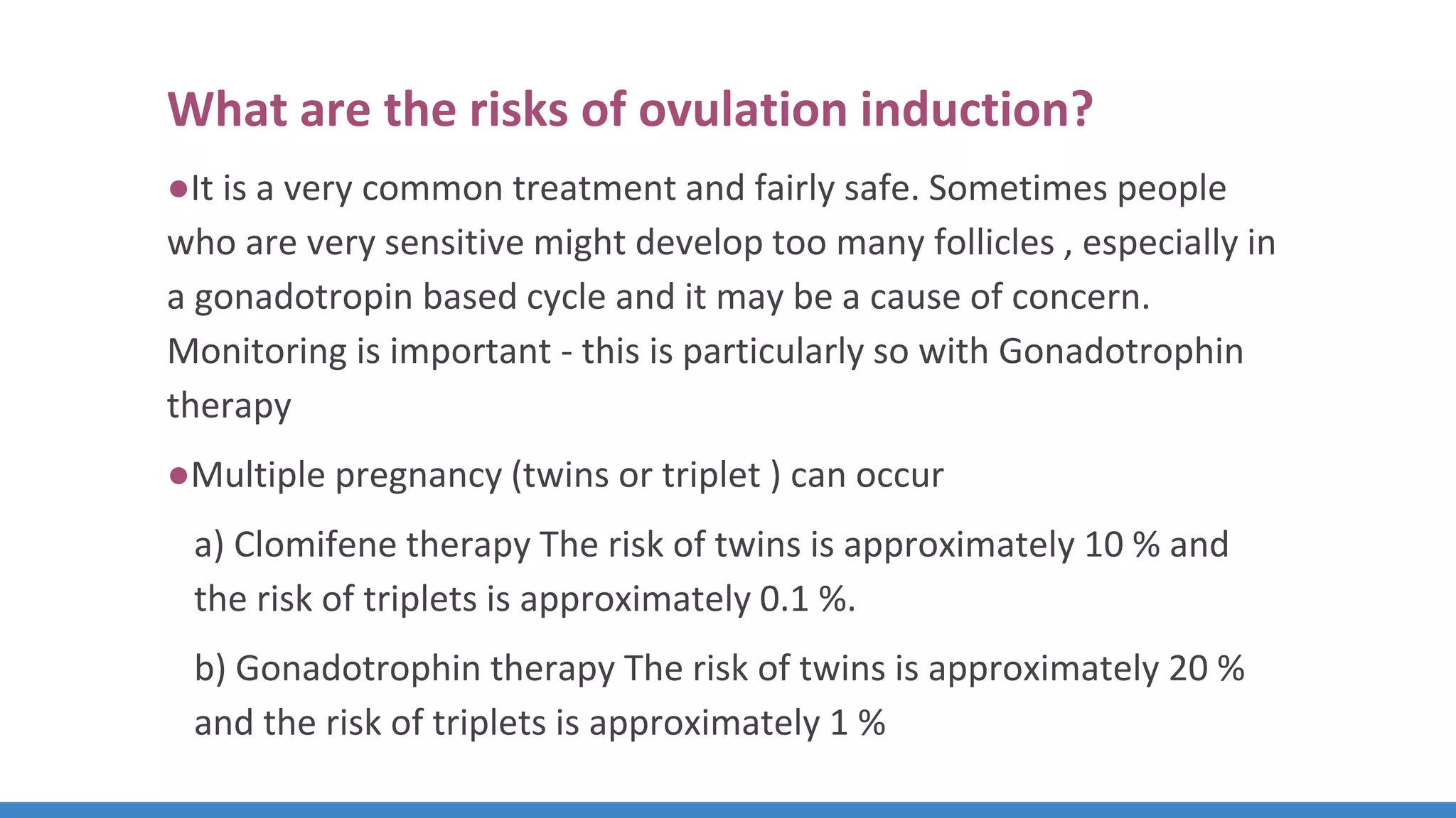 Ovulation induction - not all fertility treatment is IVF by Dr ...
