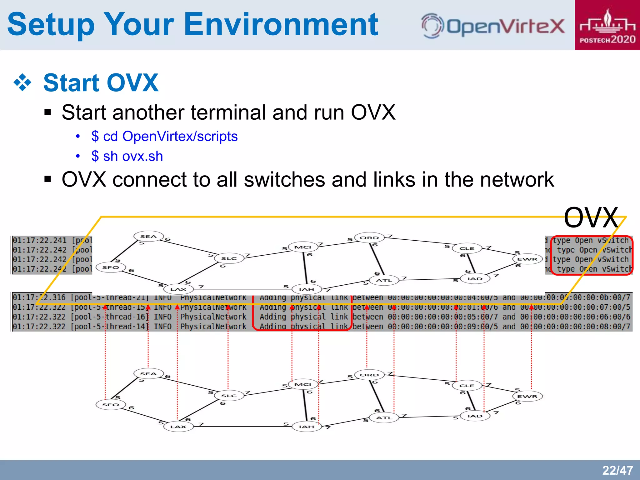 OpenVirtex (OVX) Tutorial | PPTX