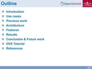 OpenVirtex (OVX) Tutorial | PPTX