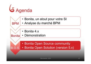 OW2 BonitaSoft BPM Linuxtag09 | PPT