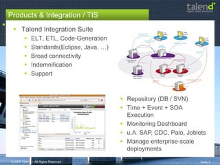 OW2 Talend Data Integration Linuxtag09 (English) | PPT