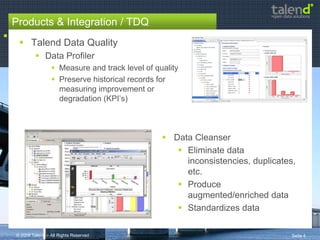 OW2 Talend Data Integration Linuxtag09 (English) | PPT