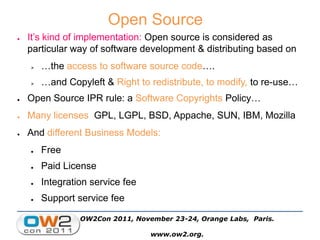 Open Source and Standardization | PPT