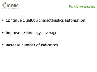 OW2con'14 - Open Source software quality and OW2 SQuAT initiative, CETIC | PPT