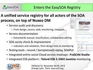 OW2Con2012 Scarbo2 SOA-Consistent BPM | PDF | Cloud Computing | Internet
