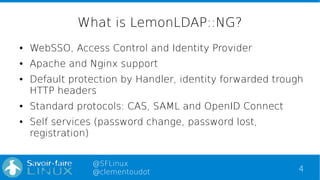 [OW2Con 2017] News from LemonLDAP::NG | PDF