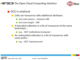 OW2con'14 - erOCCI, a scalable, model-based REST API framework | PPT