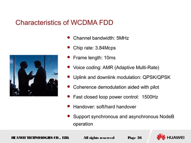 Owa200002 wcdma basic principle issue1.0 | PPT | Computer Networking | Computing