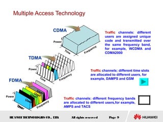 Owa200002 wcdma basic principle issue1.0 | PPT | Computer Networking | Computing