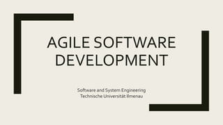 Agile Software Development | PPT