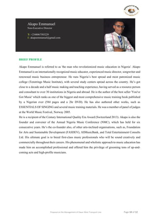 Government Transportation Management Proposal | PDF