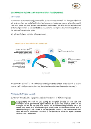 Government Transportation Management Proposal | PDF