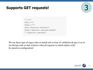 OWASP CSRF Protector | PPTX