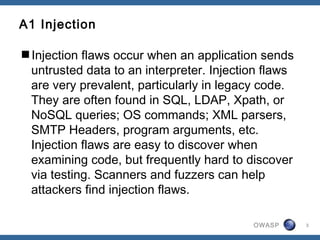 Sergey Kochergan - OWASP Top 10 Web Application Vulnerabilities | PPT
