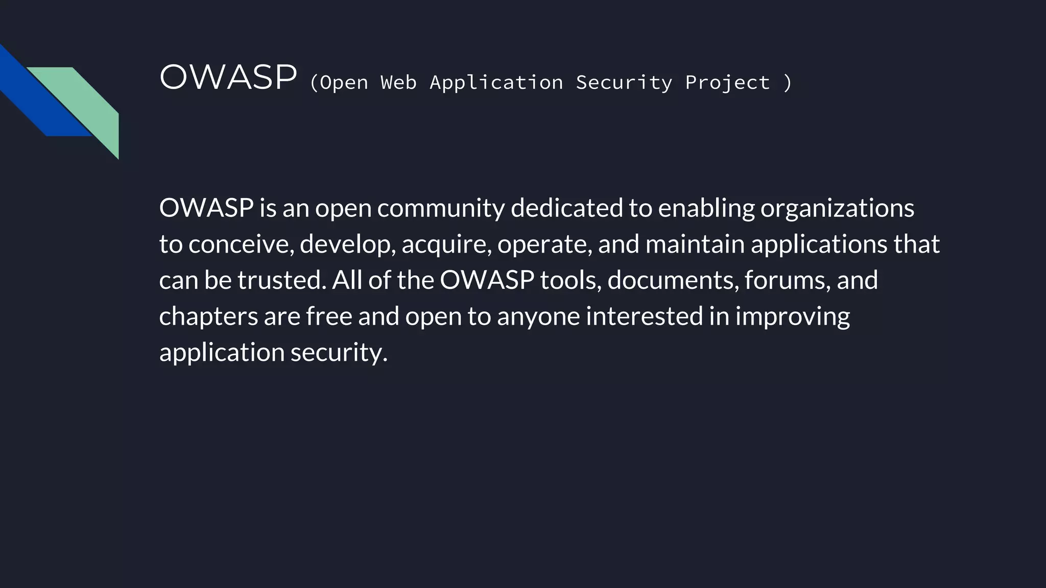 OWASP | PPT