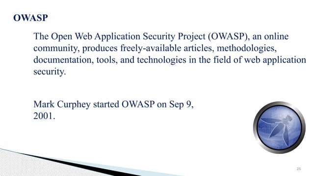 Owasp top 10 & Web vulnerabilities | PPT