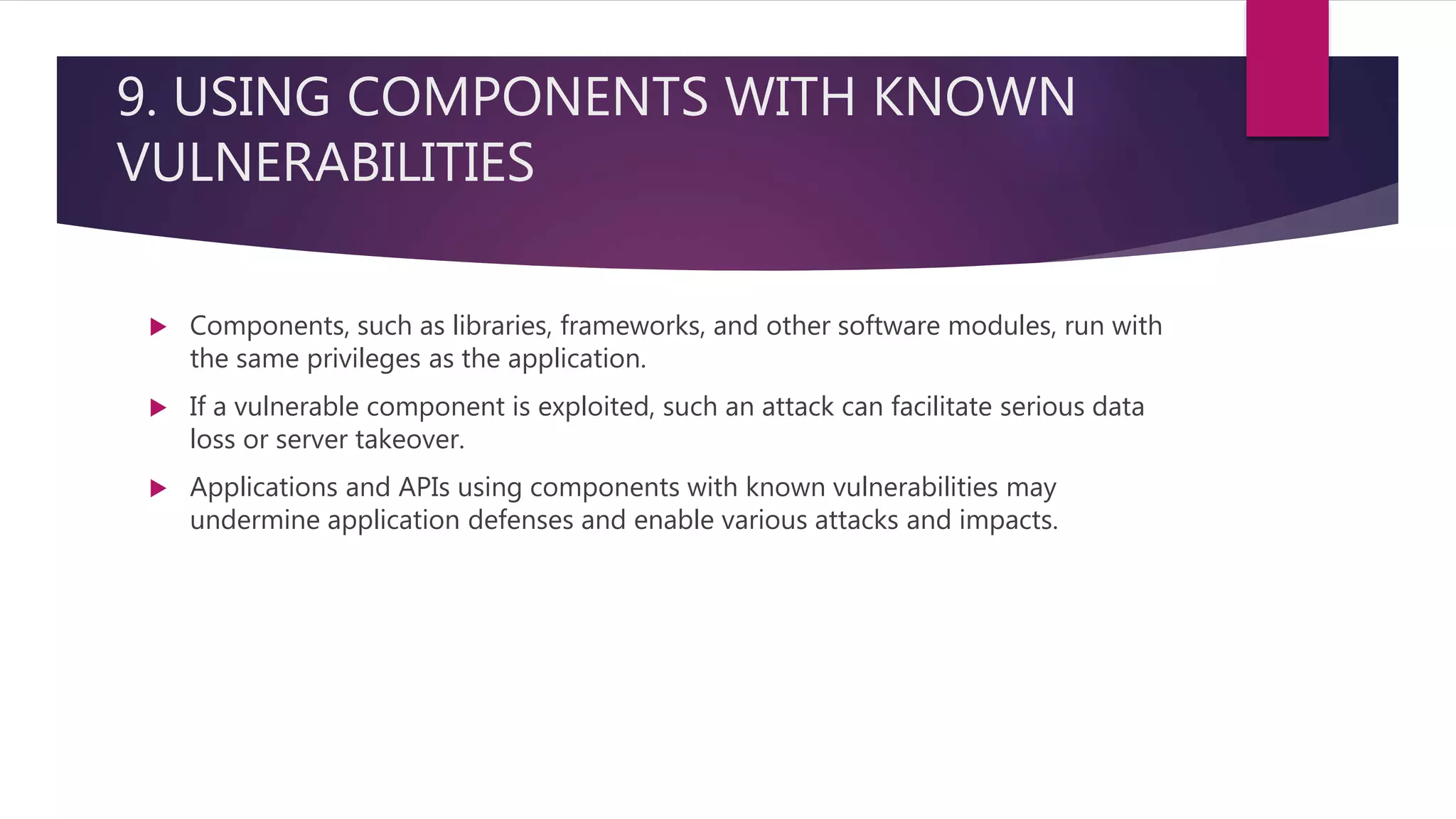 Owasp Top 10 2017 | PPTX