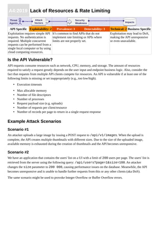 OWASP API Security TOP 10 - 2019 | PDF | Web Development | Internet