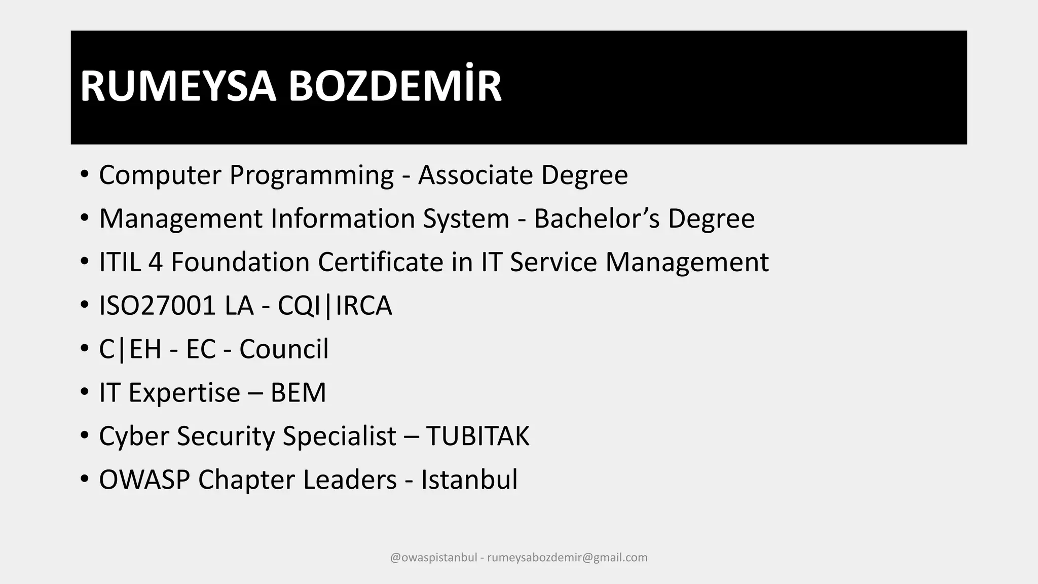 Broken Authentication Owasp Istanbul Ppt