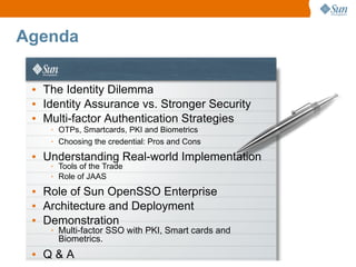 Stronger/Multi-factor Authentication for Enterprise Applications | PPT
