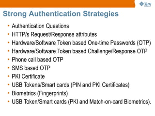 Stronger/Multi-factor Authentication for Enterprise Applications | PPT