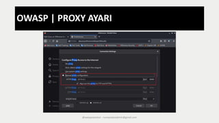 Burp Suite SQL Injection Attack | OWASP Istanbul | PPT