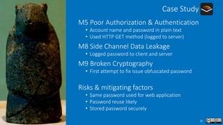 Owasp top-10-mobile-risks-v-1-3 publish | PPT