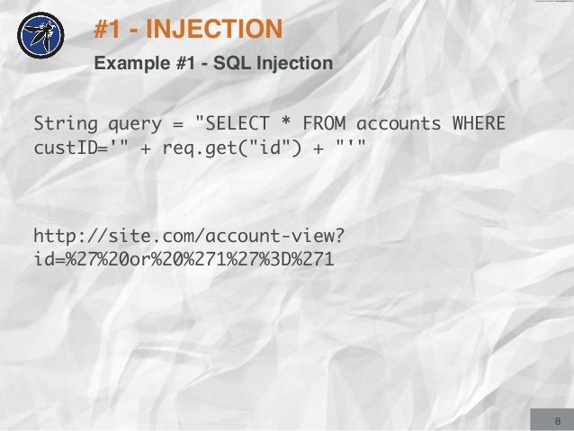 Owasp Top 10 The Ten Most Critical Web Application Security Risks