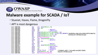 [Bucharest] From SCADA to IoT Cyber Security | PDF