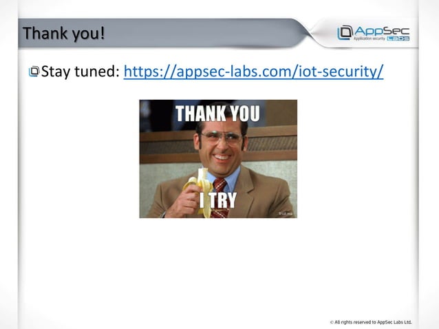 R U aBLE? BLE Application Hacking | PPT