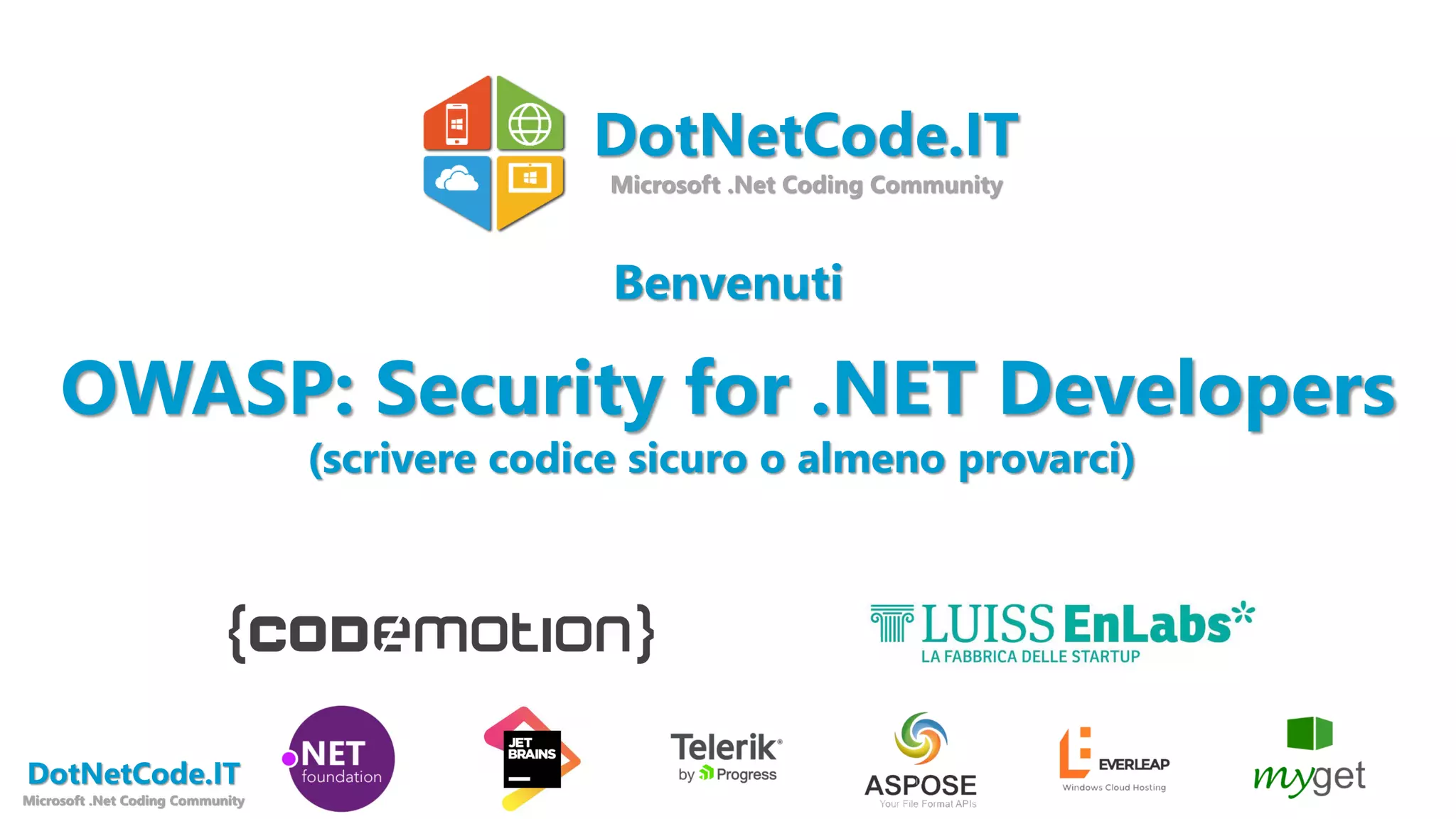 Meetup DotNetCode Owasp | PPT