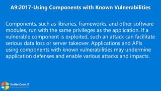 Meetup DotNetCode Owasp | PPT