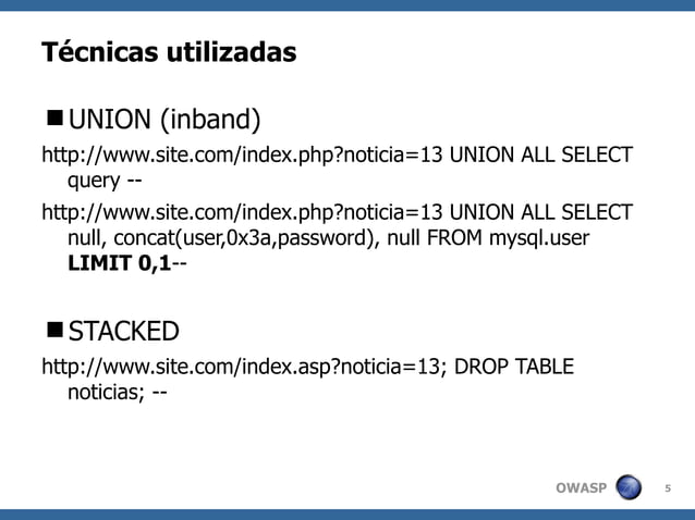 SQL Injection: Amplifying Data Leakeage | PPT