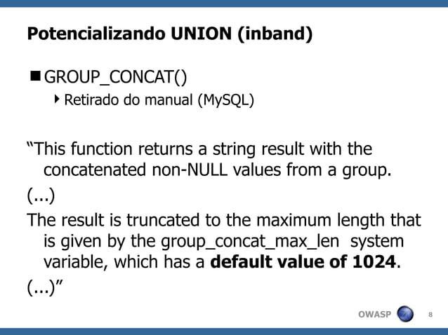 SQL Injection: Amplifying Data Leakeage | PPT