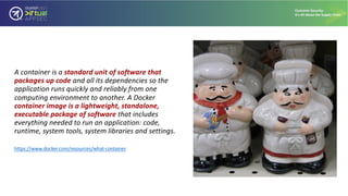 Owasp appsec container_security_supply_chain | PDF