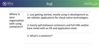 Owasp appsec container_security_supply_chain | PDF