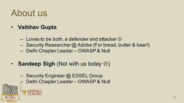 Security Automation Using Zap Ppt 4463