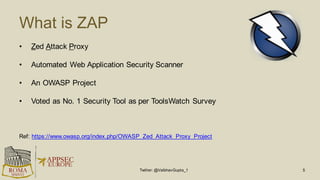 Security Automation using ZAP | PPT