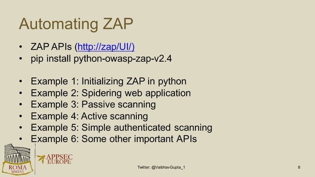 Security Automation Using Zap Ppt 4111