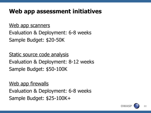 OWASP - Building Secure Web Applications | PPT OWASP - Building Secure Web Applications | PPT