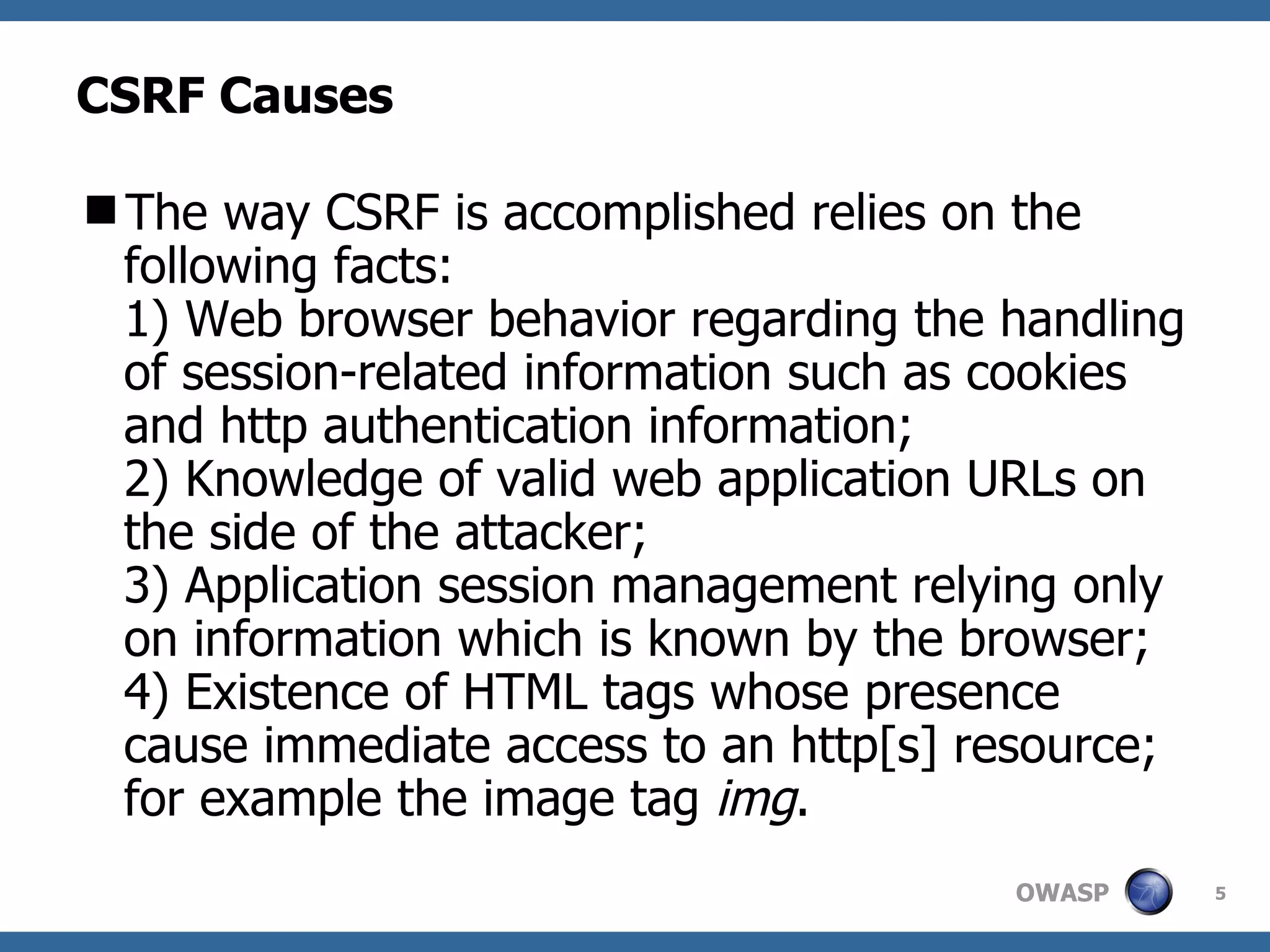 Cross Site Request Forgery Vulnerabilities | PPT | Web Development | Internet