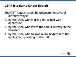 Cross Site Request Forgery Vulnerabilities | PPT | Web Development | Internet