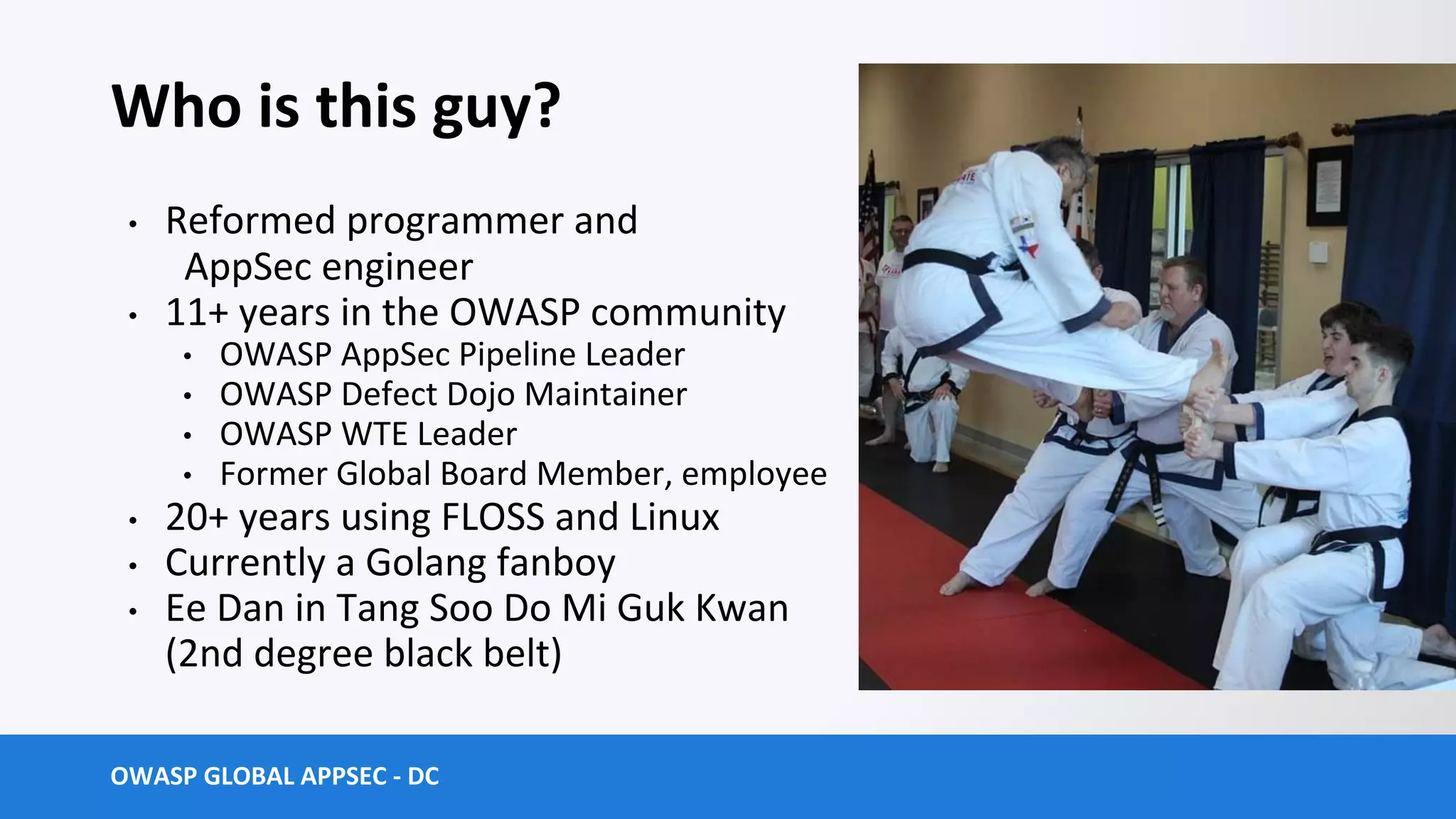 Owasp Defectdojo Open Source Security Sanity Ppt